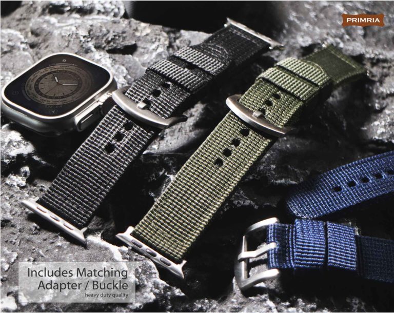 Apple Watch Ultra 2 49mm - Rugged 4mm Thick Military Grade Watch Nylon ...